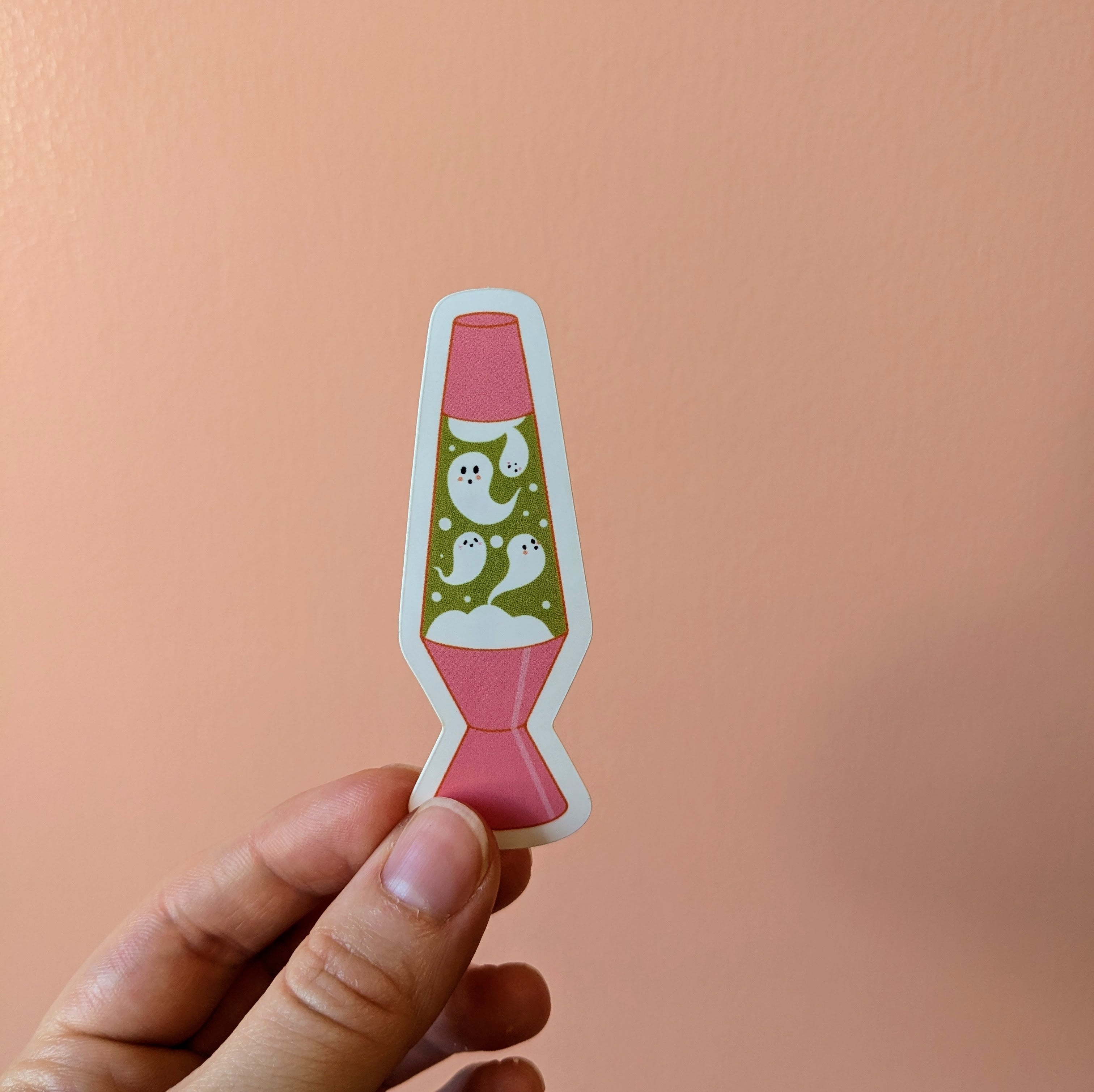 Groovy Ghosts Sticker – Ghost Poppy