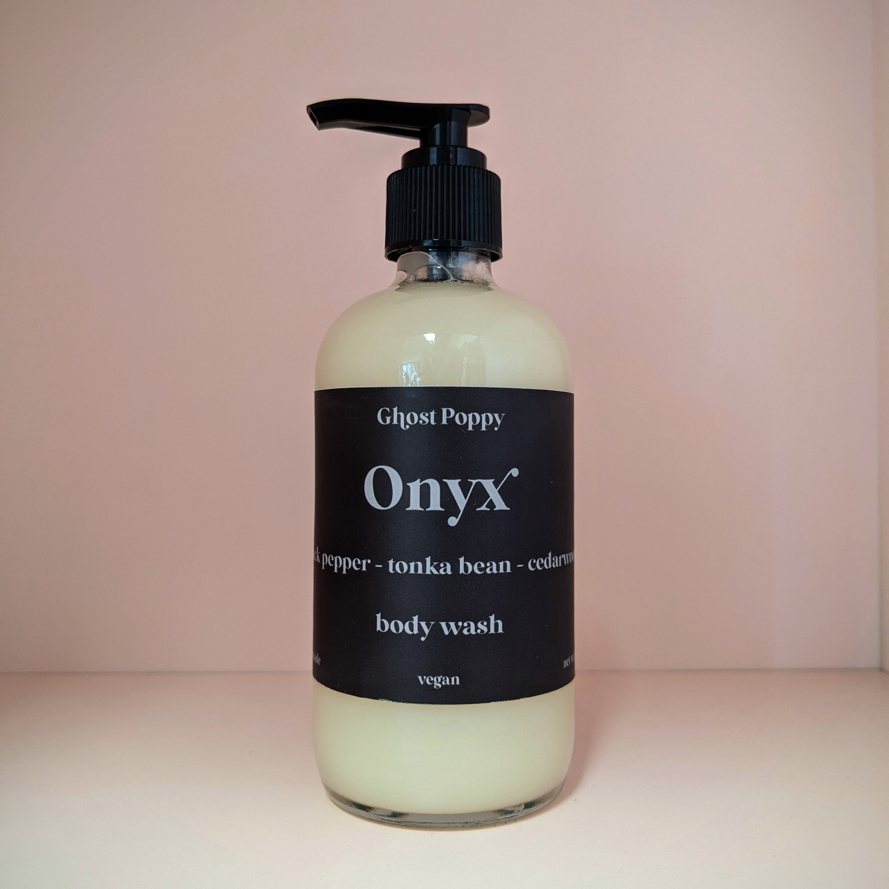Onyx Body Wash – Ghost Poppy