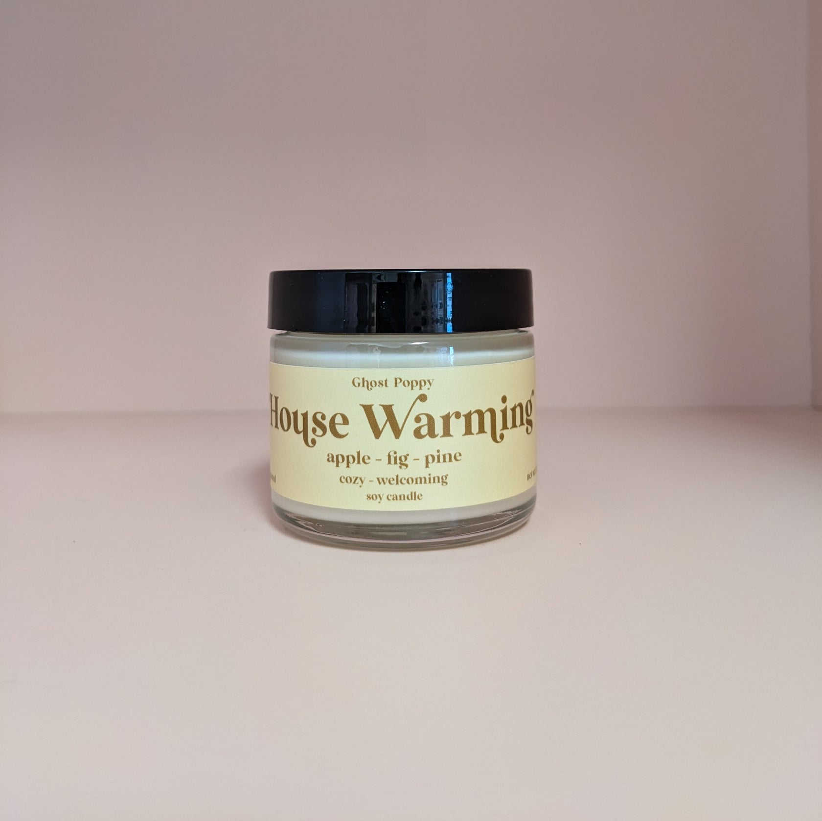 House Warming Mini Candle | Ghost Poppy | Home Fragrance | Chico, CA