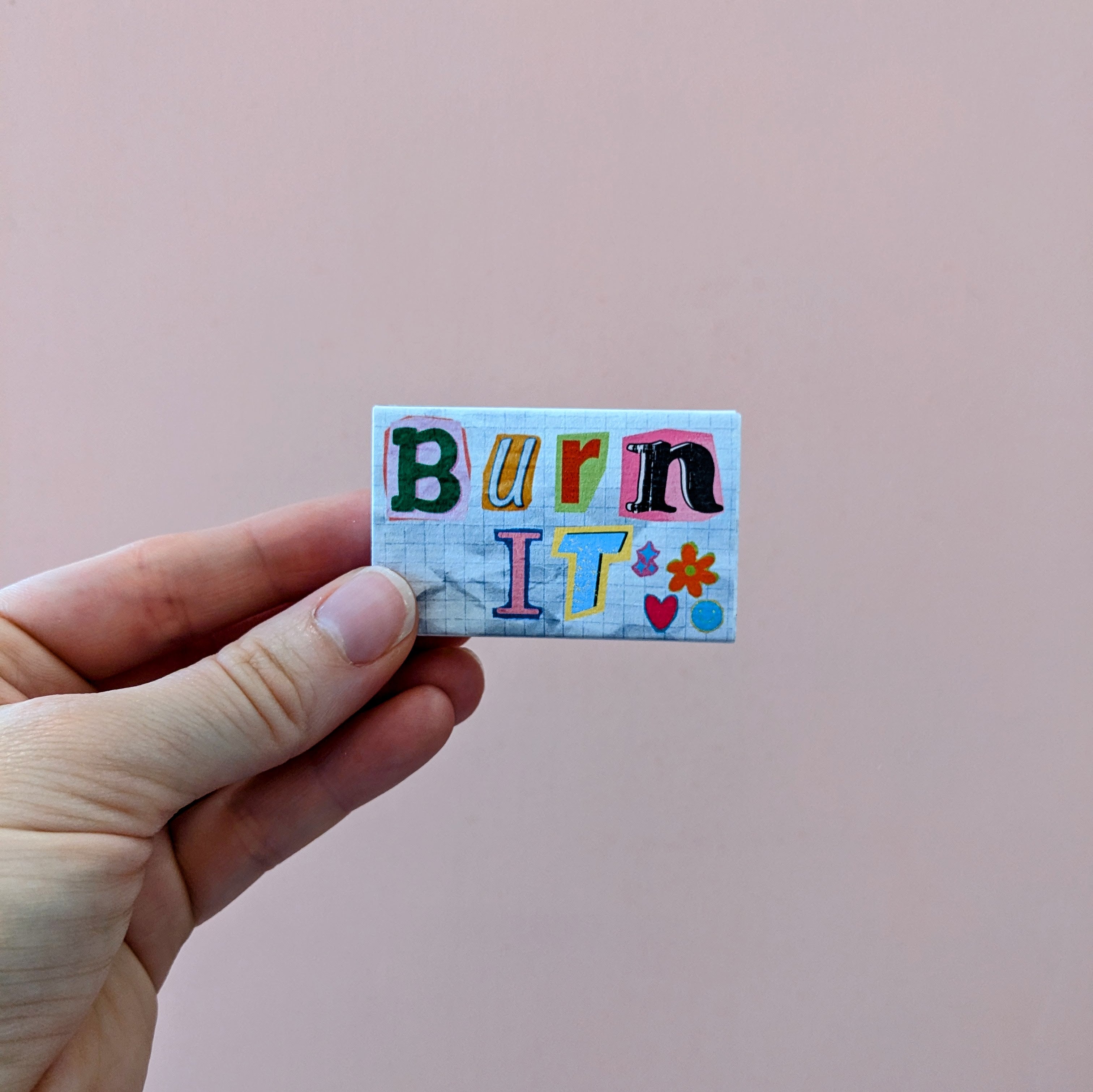 Burn It Matchbox – Ghost Poppy