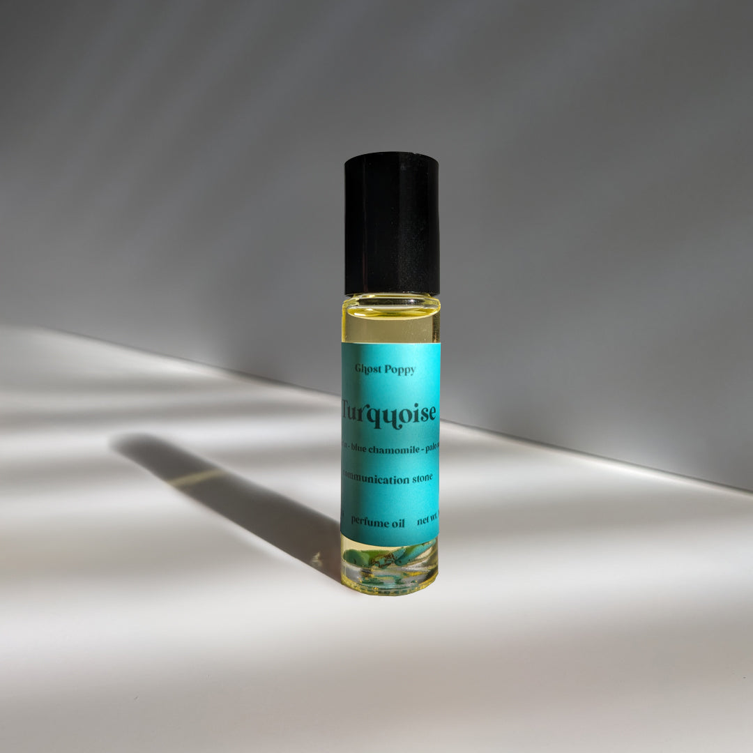 Turquoise Perfume Oil – Ghost Poppy