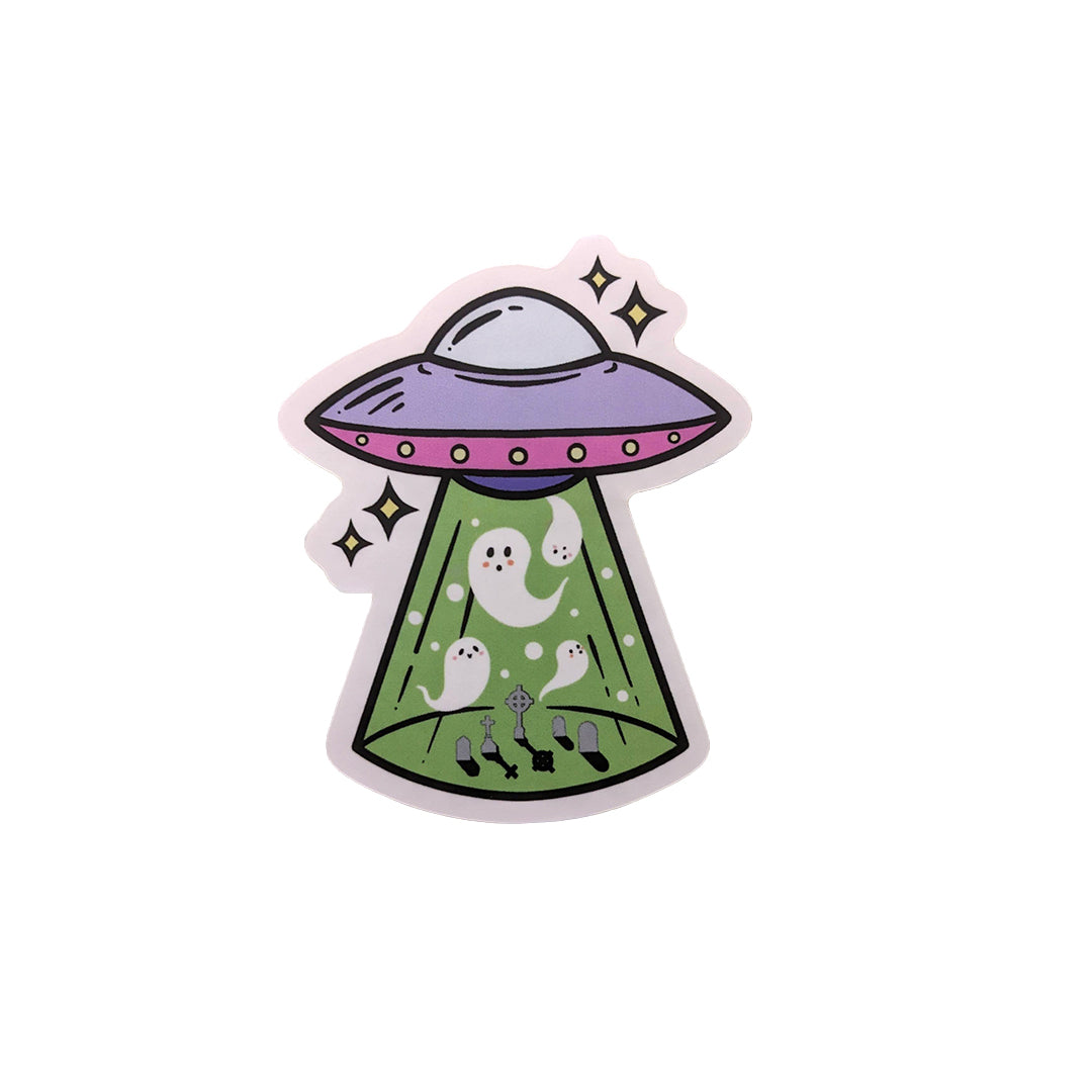 I Believe In Ghosts Sticker – Ghost Poppy