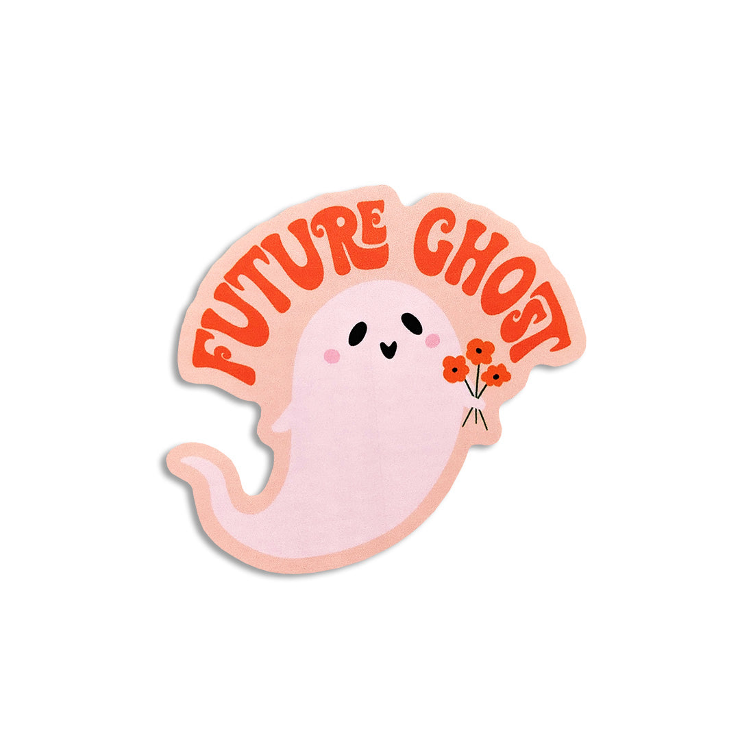 Future Ghost Sticker – Ghost Poppy